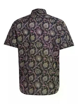 Etro Paisley Print Short-sleeve Shirt