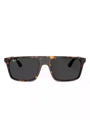 Ray-ban Shield-frame Sunglasses - Brown