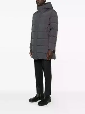 Corneliani Hooded Quilted Coat