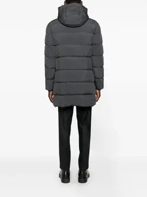 Corneliani Hooded Quilted Coat