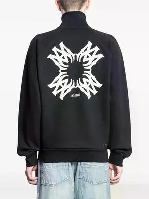 Amiri Graphic-print Half-zip Sweatshirt