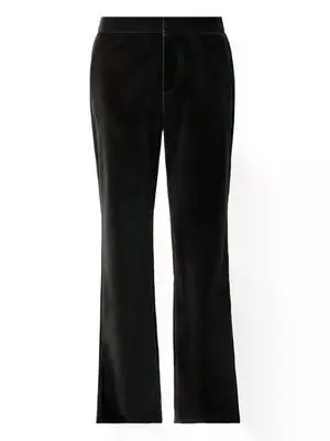 Fabiana Filippi Wide Leg Velvet Trousers