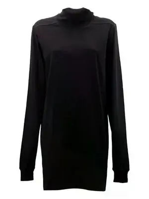 Rick Owens Long-sleeve Mock-neck Top