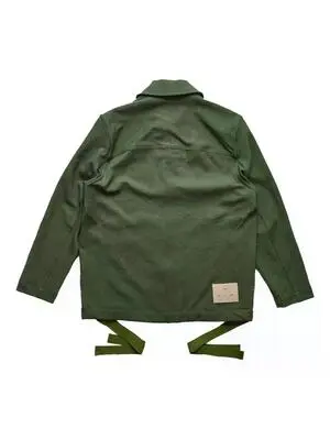 SONG FOR THE MUTE Patch-pocket Tie-fastening Jacket