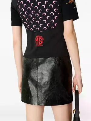 MARINE SERRE Logo-print Elephant Graphic T-shirt