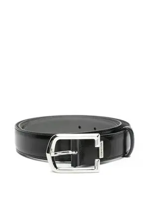Corneliani Leather Belt - Black