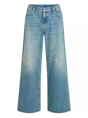Karl Lagerfeld Frayed Jeans