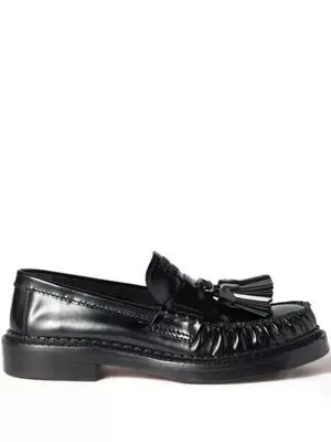 Miu Miu Tassel-embellished Loafers - Black