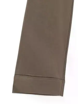 Malìparmi Contrast-stitching Trousers - Brown
