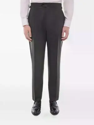 FURSAC Buckle-fastening Wool Trousers