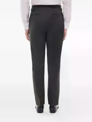 FURSAC Buckle-fastening Wool Trousers