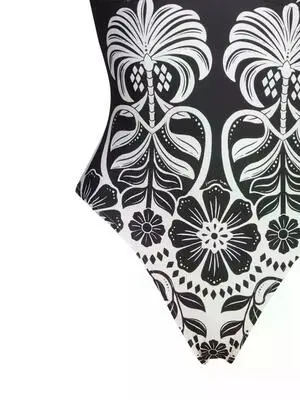 Farm Rio Floral-print Swimsuit