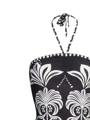 Farm Rio Floral-print Swimsuit