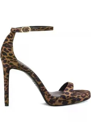 STUART WEITZMAN Platform Ankle-strap Sandals