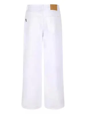 HAIKURE Buttoned Wide-leg Jeans