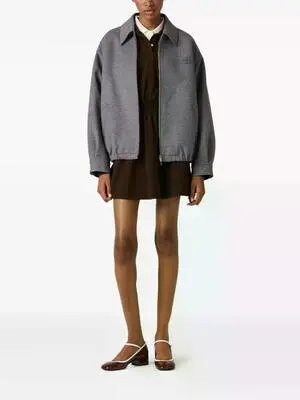 Miu Miu Double Cashmere Blouson Jacket