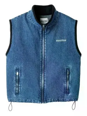 Miu Miu Embroidered Vests For Women