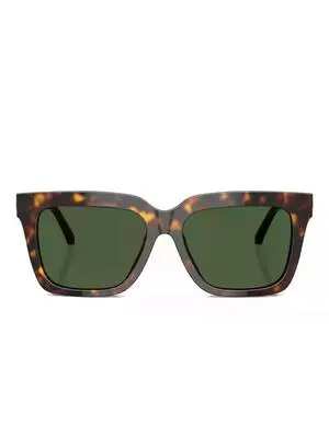 Versace Medusa Square-frame Sunglasses - Green