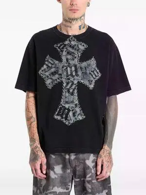 MISBHV Cross-print T-shirt