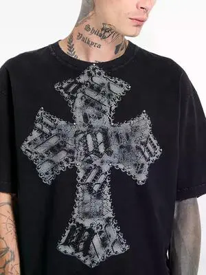 MISBHV Cross-print T-shirt