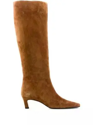 PAUL WARMER Heeled Suede Boots