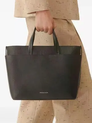 Fabiana Filippi Pebbled Leather Tote Bag - Black