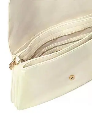 V°73 Louise Logo-plaque Shoulder Bag - Neutrals