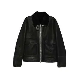 DONDUP Dondup Leather Jacket - Black