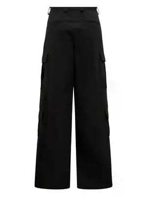 MSGM Cargo Pocket Trousers - Black