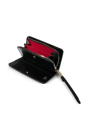 LANCEL Origami Rectangular Zip Compact Wallet