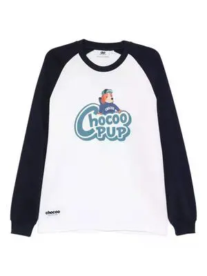 CHOCOOLATE Long-sleeve T-shirt - White