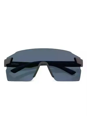 SCUDERIA FERRARI Rimless Shield Sunglasses - Grey