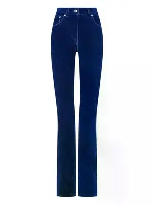 FERRAGAMO Straight-leg Velvet Trousers