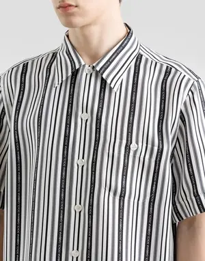 Dolce & Gabbana Silk Shirt With Tie - Print