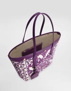 Dolce & Gabbana Majolica-print Atene Shopper - Multicolor