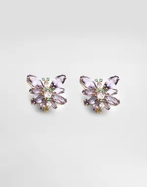 Dolce & Gabbana Butterfly Drop Earrings - Gold