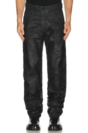 MAISON MARGIELA 5-pocket Coated Denim Pants