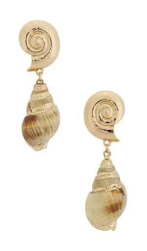8 Other Reasons Siren Drop Earrings - Gold