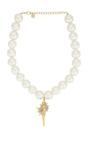 8 Other Reasons Siren Pearl Necklace - Cream Pearl & Shell
