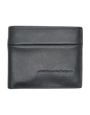 PIQUADRO Wallet Bovine Leather - Black