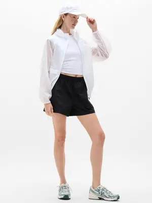 Athleta Skyline Sheer Jacket - Bright White