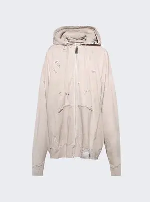 Mihara Yasuhiro Sun Faded Huge Cotton Parka - Beige