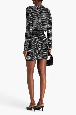 Missoni Jacquard-knit Mini Skirt