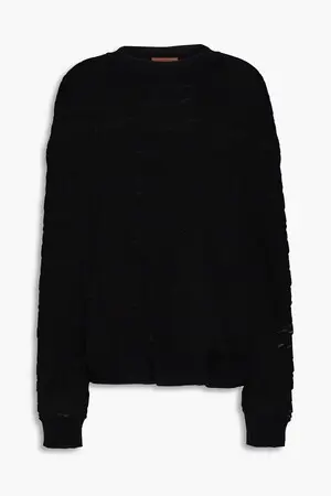 Missoni Crochet-knit Sweater - Black
