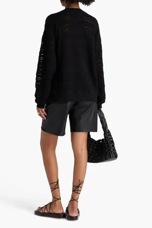 Missoni Crochet-knit Sweater - Black