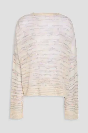 Missoni Spacedyed Crochet-knit Sweater