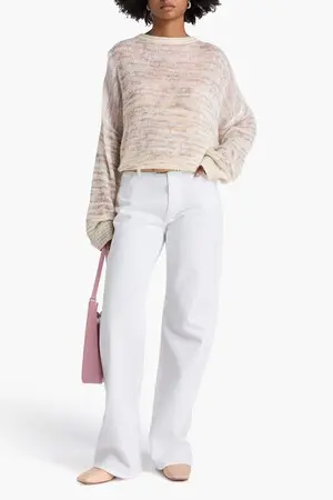 Missoni Spacedyed Crochet-knit Sweater