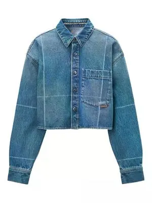 Alexander Wang Faded Fold-line Shirt
