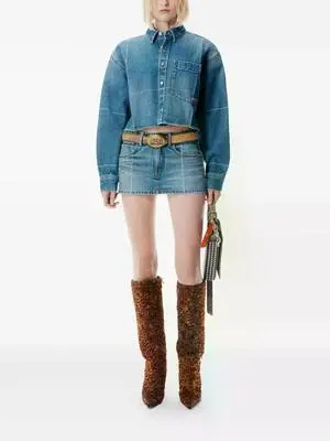 Alexander Wang Faded Fold-line Shirt