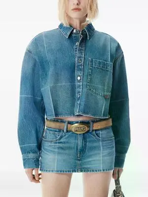 Alexander Wang Faded Fold-line Shirt